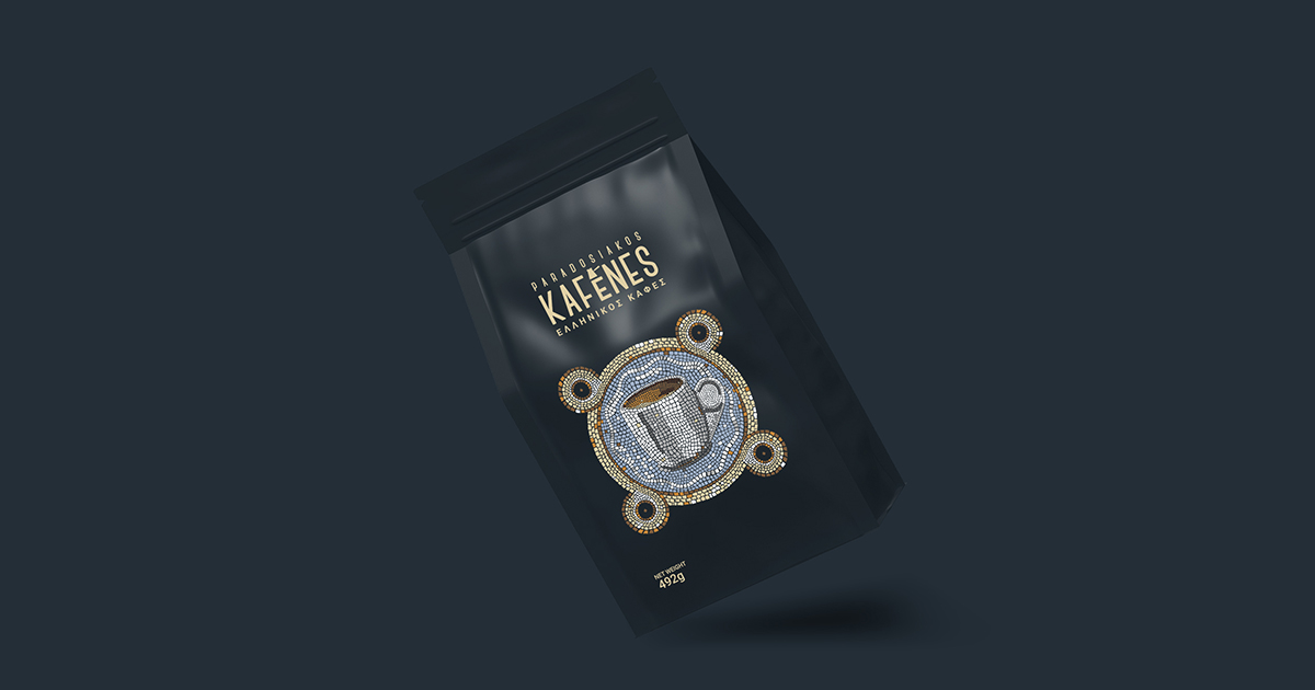 TRK COFFEE - PARADOSIAKOS KAFENES PACKAGING